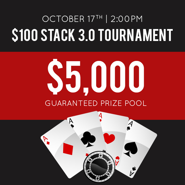 Stack 3.0 Tournament with 5K Guaranteed Prize Pool - Chicago Charitable ...